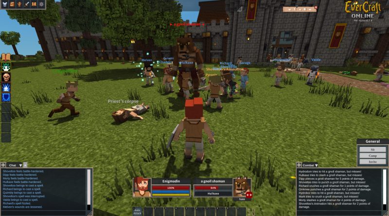 Neues MMORPG Evercraft Online mixt EverQuest mit Minecraft-Optik