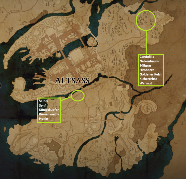 Guide zu den Pflanzen in Game of Thrones: Kingsroad